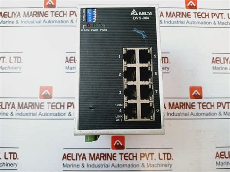 Delta Dvs 008 Industrial Ethernet Switch Aeliya Marine