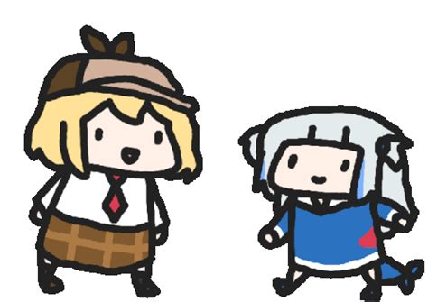 Gawr Gura Amelia Watson Sticker Gawr Gura Amelia Watson Walfie Gifs Entdecken Und Teilen