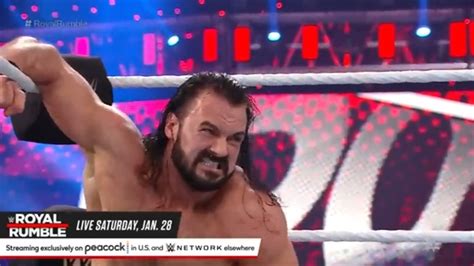 مسابقه کشتی کج بین گلدبرگ و درو مکنتایر در Royal Rumble 2021 نماشا