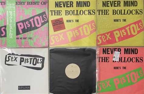 Lot 751 Sex Pistols Related Lp 7 Pack