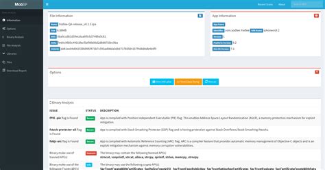 mobsf mobile security framework v1 0 mobile android ios automated pen testing framework