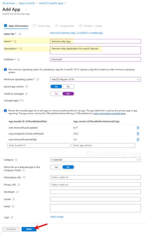 Deploy Remote Help App On Macos Via Intune