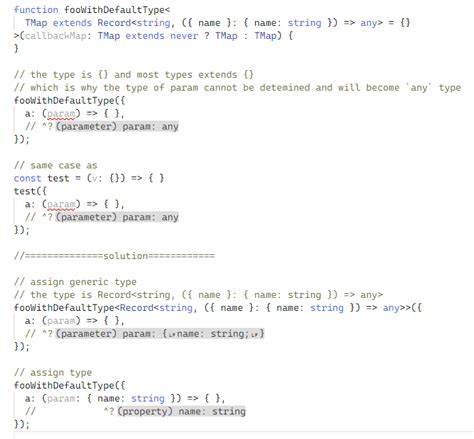 Typescript Add Default Type Affect How Ts Infer The Generic Stack