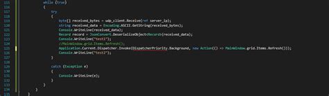C Having Trouble Using Dispatcherpriority To Access Ui Items Outside Of A Given Thread