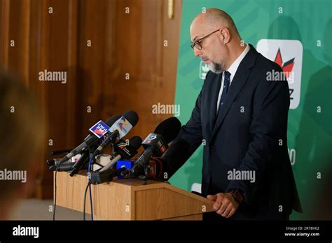 Bukarest Rumänien 13 Juni 2023 Kelemen Hunor Präsident der