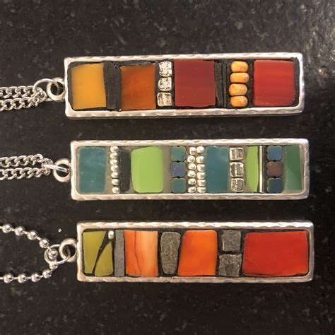 Pin By Rebecca Lansdowne Collins On Mosaic Jewelry Micro Mosaic