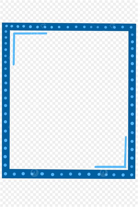 웨이브 포인트 테두리 일러스트 푸른 웨이브 포인트 틀 Png 일러스트 및 Psd 이미지 무료 다운로드 Pngtree