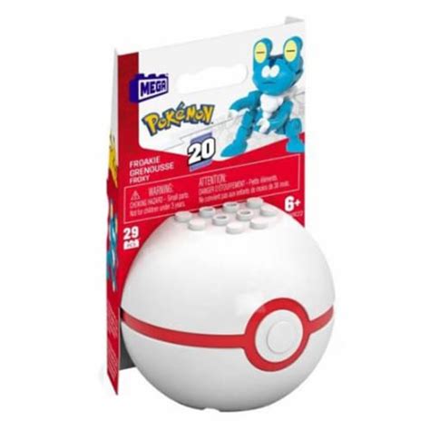 Mega Pokemon Froakie With Premier Ball Building Set 1 Ct Kroger