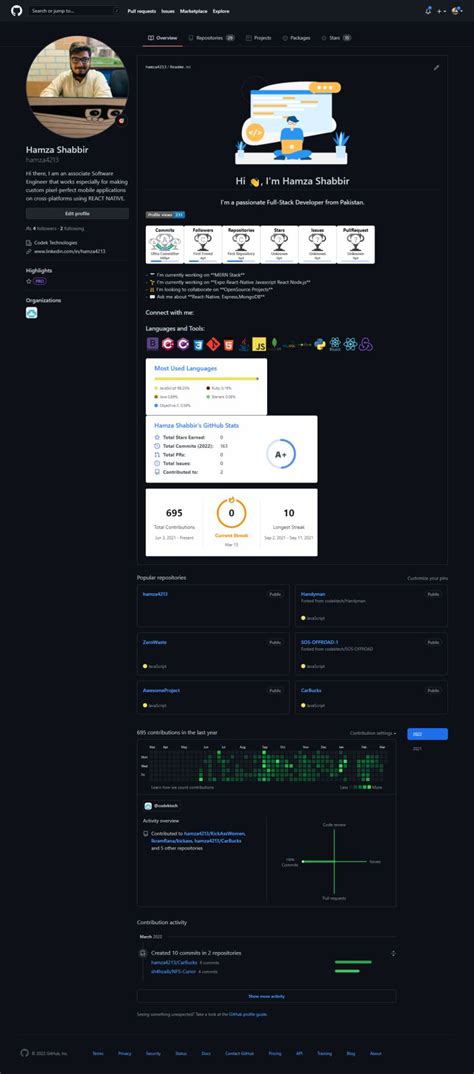 Github Hamza Shabbir