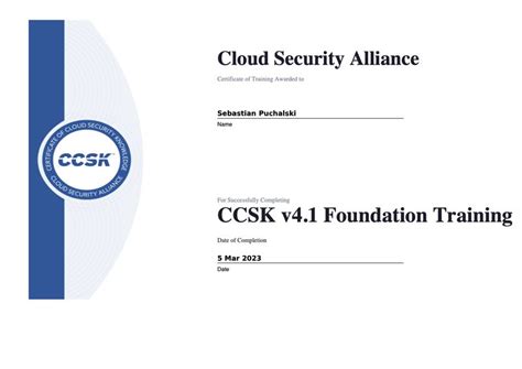 Sebastian Puchalski On Linkedin Cloudsecurity Cloud Cloudcomputing Security Ccsk