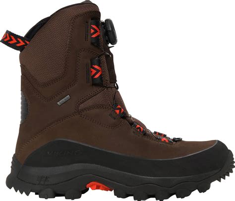 Viking High GTX BOA Dark Brown Red Se lägsta pris