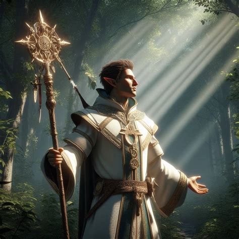 Lothlorien Elf Cleric By Composescarlatti On Deviantart