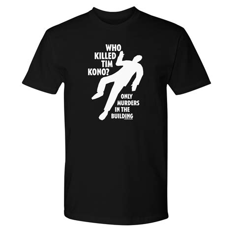 Only Murders In The Building Who Killed Tim Kono Adult Short Sleeve T
