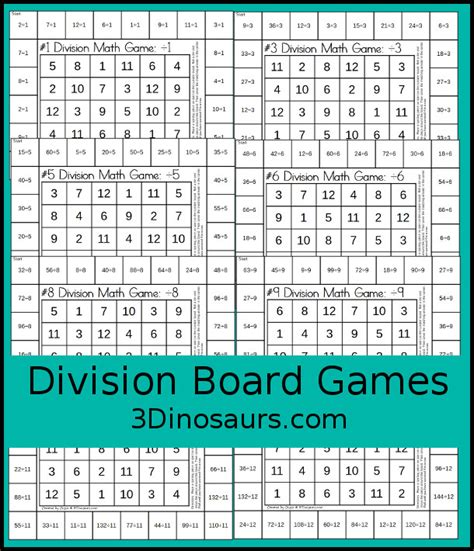 Division Math Game