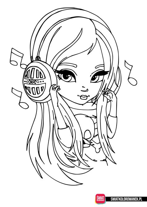 Kolorowanka Dla Dziewczynek Lat Lol Darmowe Kolorowanki Do Druku