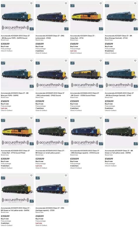Class 37 Loco Group Broaden Their Horizons Model Shop Guide Rmweb