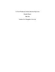 Excel Workbook Perform Bivariate Regression Pdf Excel