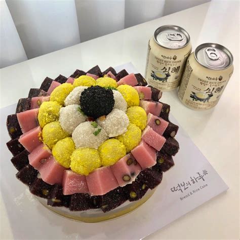 김해 율하 떡집 떡보의 하루 장유점 떡케익 주문 솔직 후기 네이버 블로그