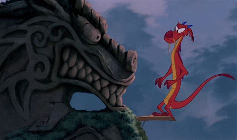 Mulan 1998 Mushu And Great Stone Dragon Mushu Mulan Dragon