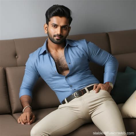 Stylish Indian Man In Tight Pants Stable Diffusion Online