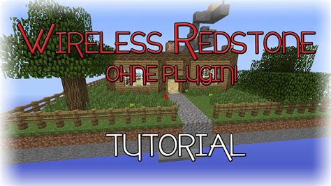 Minecraft Wireless Redstone Ohne Plugin Tutorial [german Hd] Youtube