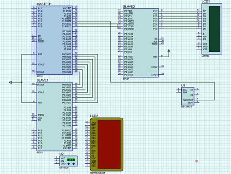 Using Proteus To Design A Temperature And Date Display Simulation Circuit According To The Three