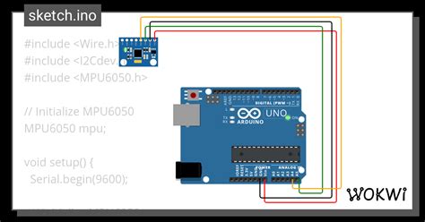 Gyroscope Wokwi Esp32 Stm32 Arduino Simulator
