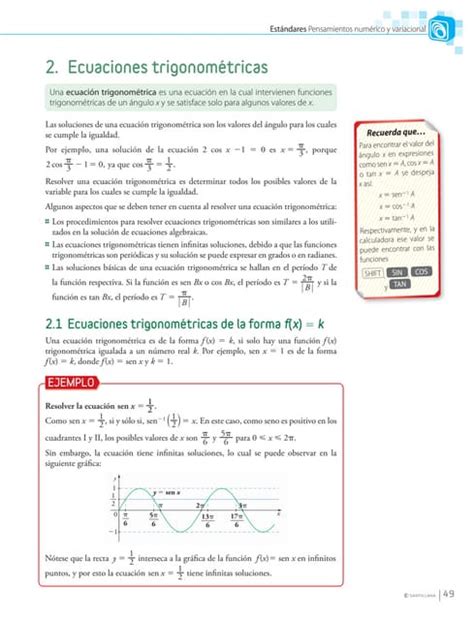 11 Ecuaciones Trigonometricas Pdf