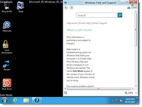 Enable Use And Disable Safe Mode In Windows 8