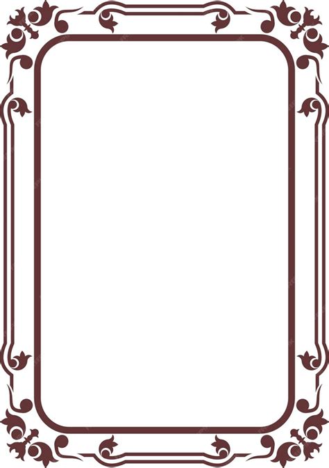 Premium Psd Package Part 1 Page Border Template Models 1 To 10