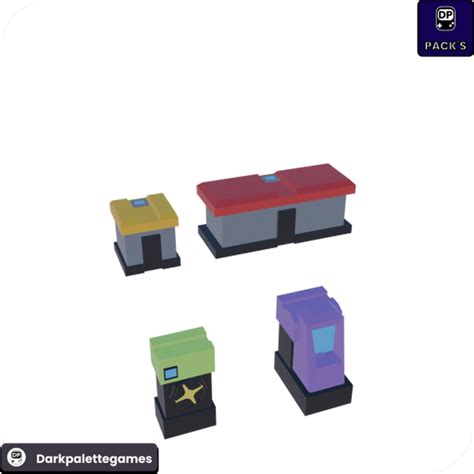 Low Poly Sci Fi Assets By Dark Palette