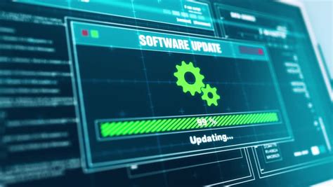 Software Update Progress Warning Message Stock Footage Video 100 Royalty Free 1011632426