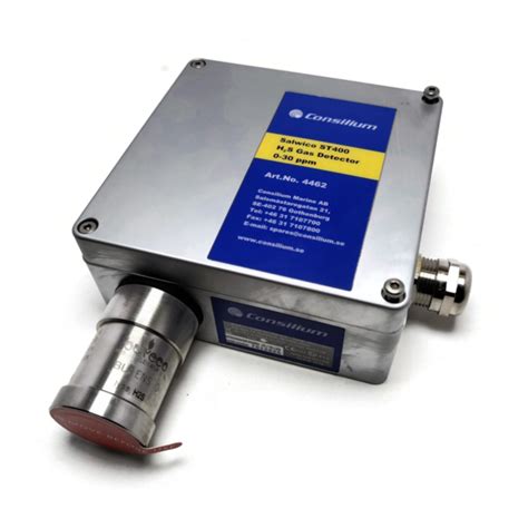 Consilium Salwico St400 H2s Calibration Instructions Manual Pdf