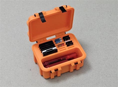 USB Flash Drive Memory Card Organizer Electronic Accessories Storage Box Etsy