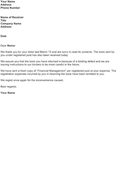 Letter Of Explanation Template Midi