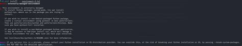 Python Broke Pip Rkalilinux