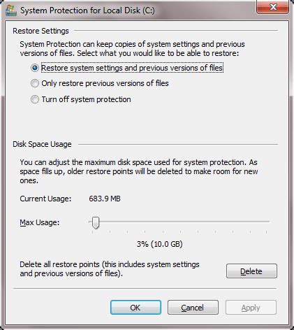 How To Enable System Restore In Windows