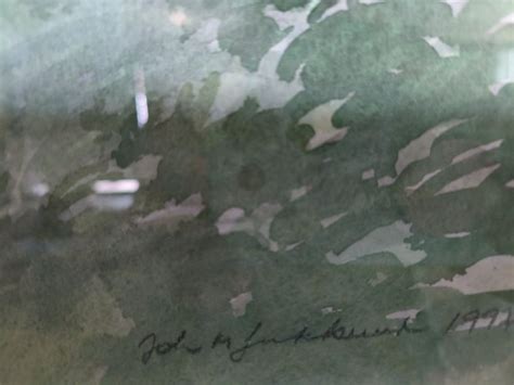 Aquarell Johannes M Gutekunst Datsign 1997 Faramazfrance Gebraucht In Remetschwil Für Chf