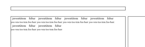 Tabularx Ordering Vertically Aligned Words Into A Paragraph TeX