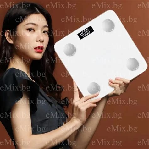 ИНТЕЛИГЕНТЕН Bluetooth ФИТНЕС КАНТАР ДО 180КГ Super цена