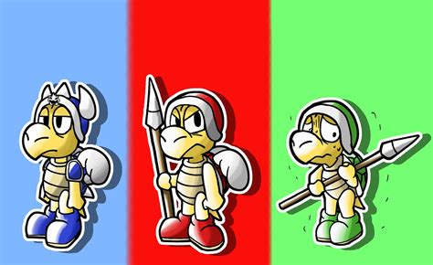 The Koopa Troopas By Goldhornds On Deviantart