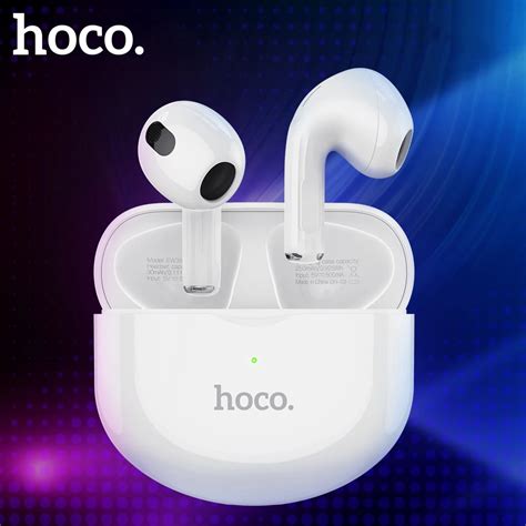 Hoco Tws Earphones Wireless Headphones With Mic Touch Control Bluetooth