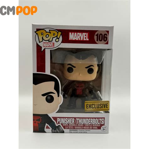 Punisher Thunderbolts 106 Funko Pop Marvel Exclusive