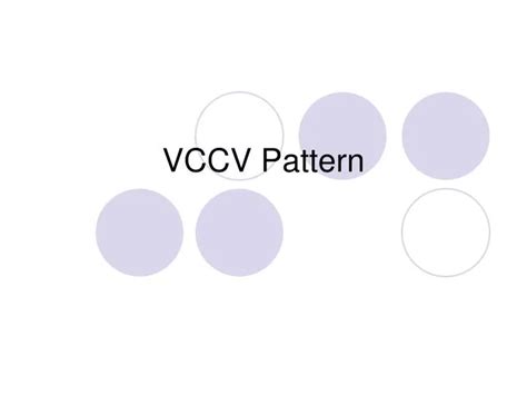 Ppt Vccv Pattern Powerpoint Presentation Id 224674