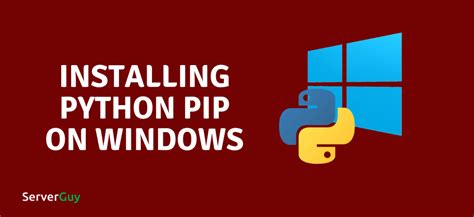 how to install pip on windows in 4 quick steps