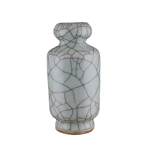 오래된 도자기 꽃병 파란색 금이 유약 장식용 병피규어 And 미니어처 Aliexpress