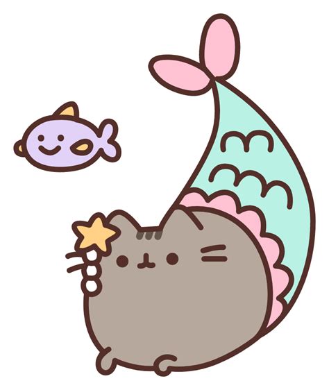 Mermaid Pusheen Imagenes De Pusheen Gatito Pusheen Gato Pushen