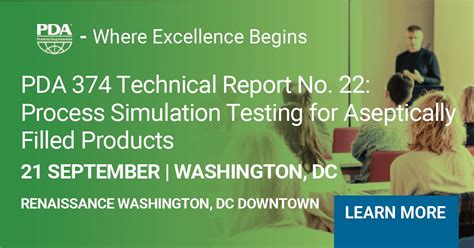 Pda 374 Technical Report No 22 Process Simulation Testing For Aseptically Filled Products
