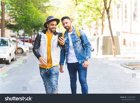 Two Friends Walking Together