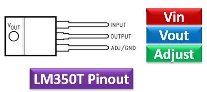 LM Voltage Regulator Pinout Examples Datasheet Applications